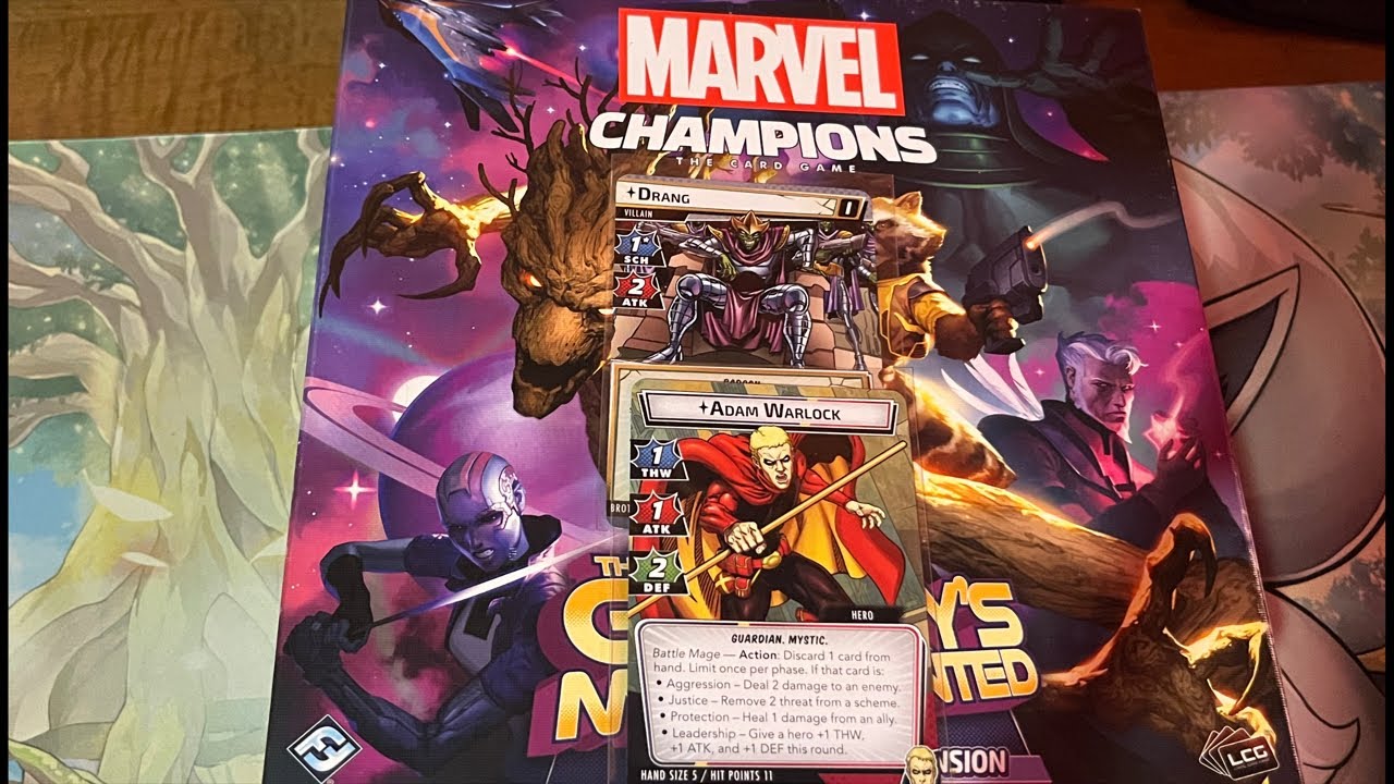 Adam Warlock VS Drang Marvel Champions - YouTube