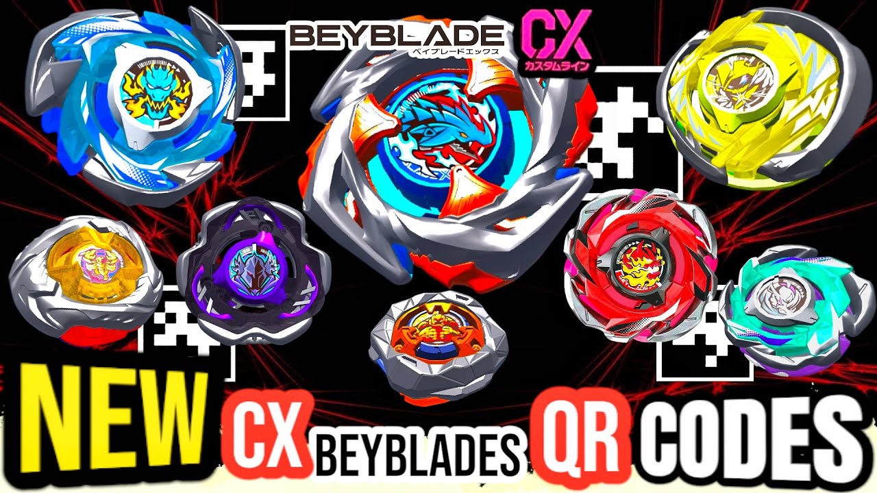 TOP 3 Beyblade CX QR Codes to Use in 2025 | COURAGE DRAN | REAPER ...