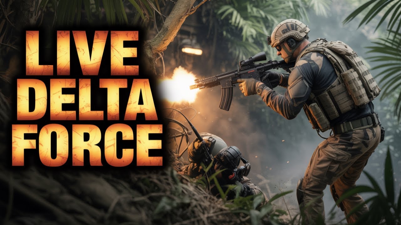 DELTA FORCE MOBILE BEST LIVE STREAMING- ULTRA HD GAMEPLAY - YouTube