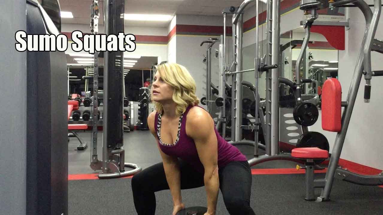 Weight Training For Women Sumo Squats Youtube