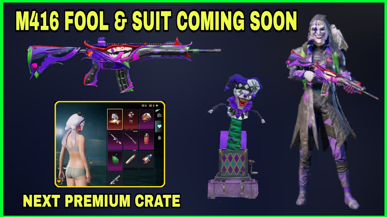 Fool M416 & Joker Set Coming Back 🔥 Next Premium Crate | Next Ultimate ...