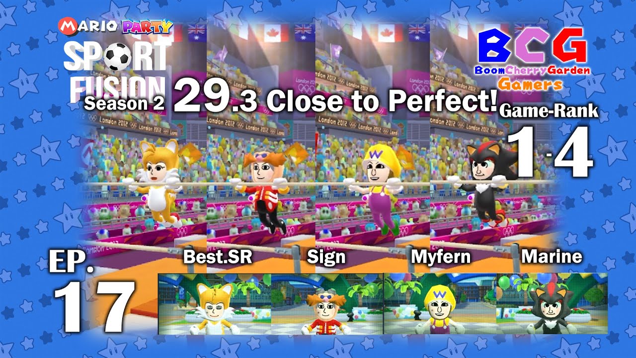Mario Party Sport Fusion SS2 EP 17 - 3rd Mii MD 1 Game 2 - Tails-Dr ...