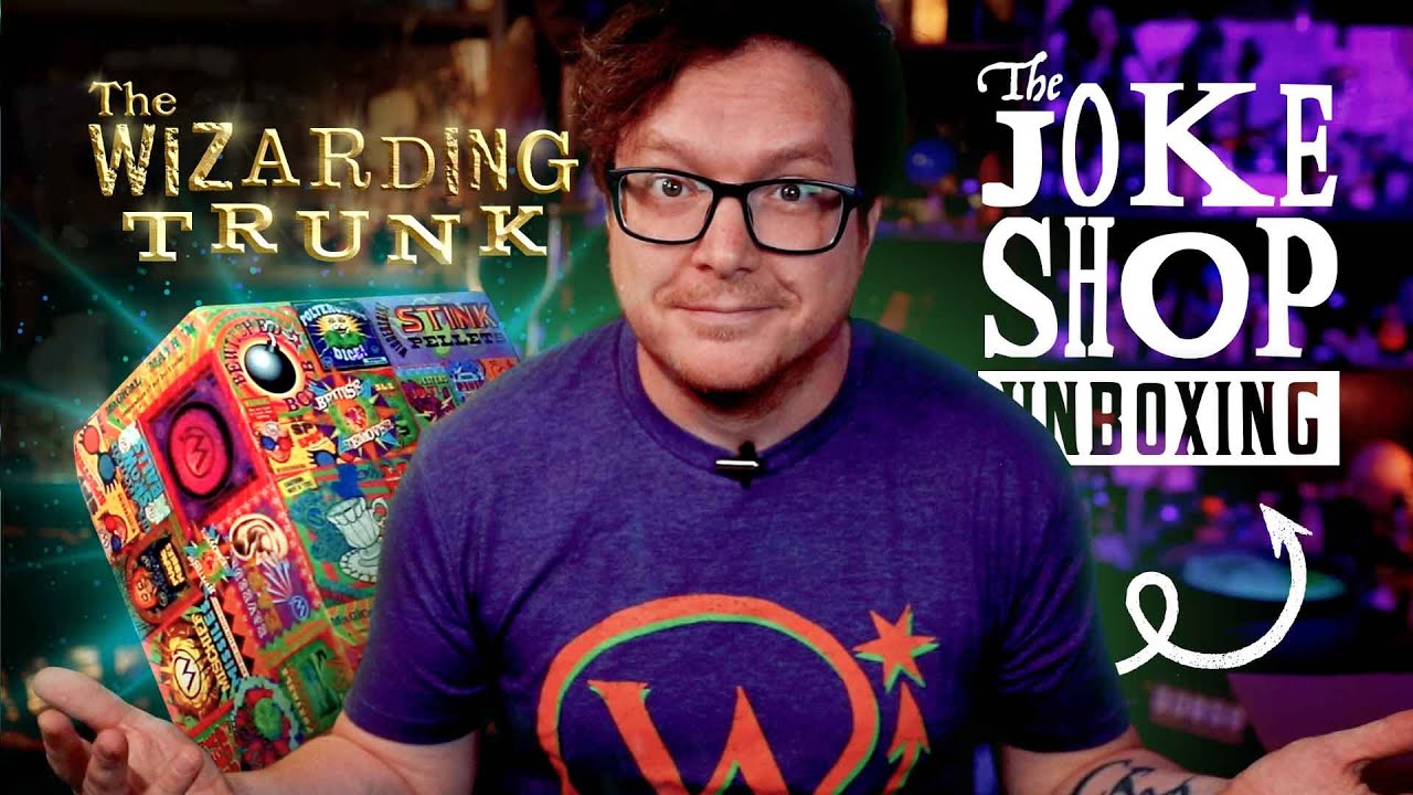The Joke Shop 💣 Wizarding Trunk Unboxing - YouTube