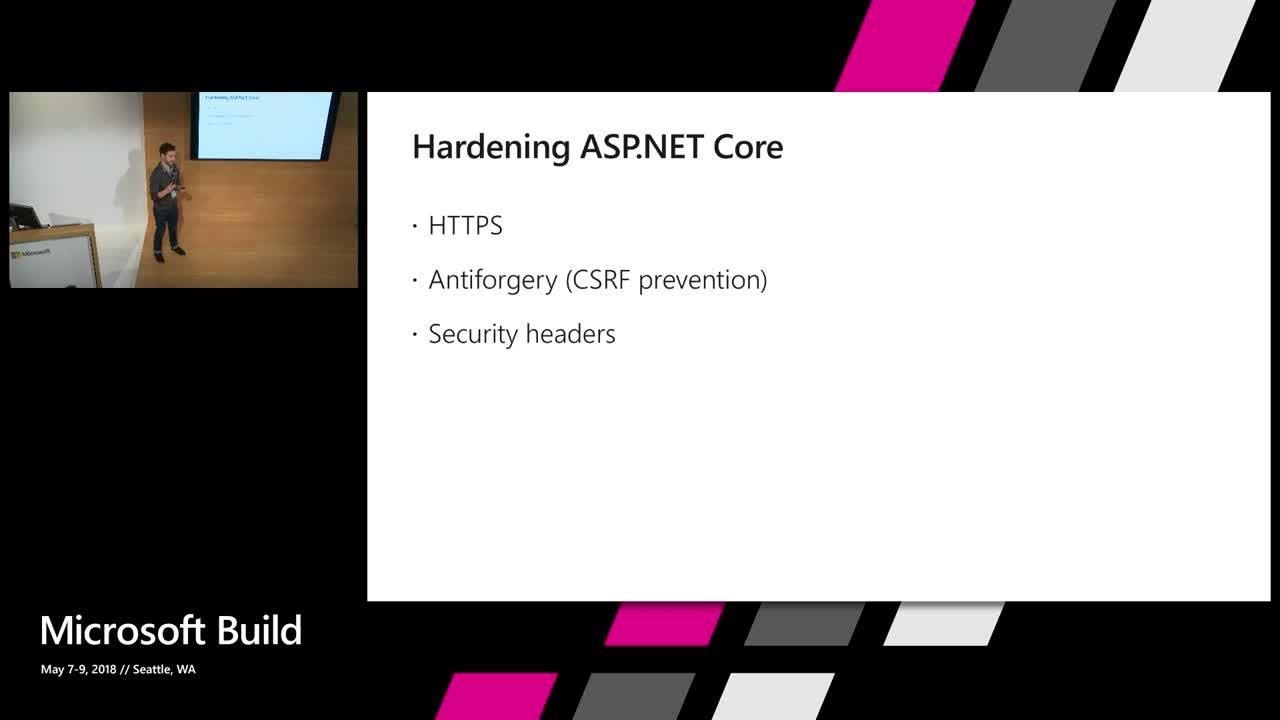 LinkedIn Learning presents: Securing web applications in ASP.NET Core 2 ...