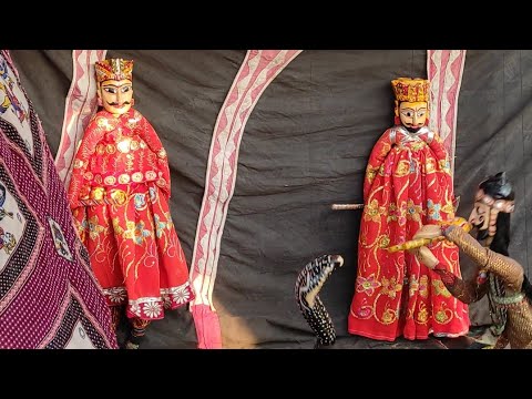 kathputli dance 🔥🔥🔥#indian art - YouTube