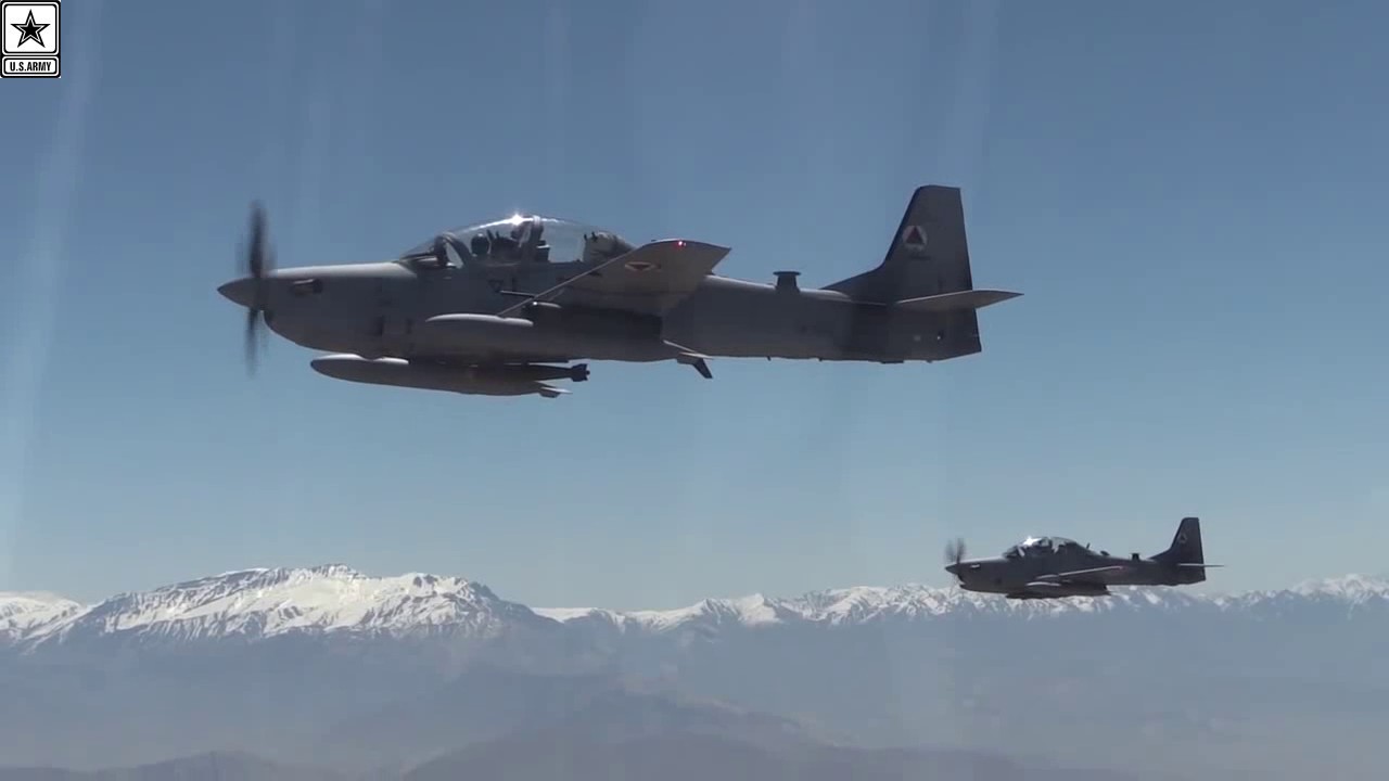 Military | A-29 Super Tucano Attack Aircraft In Action – Live Fire ...
