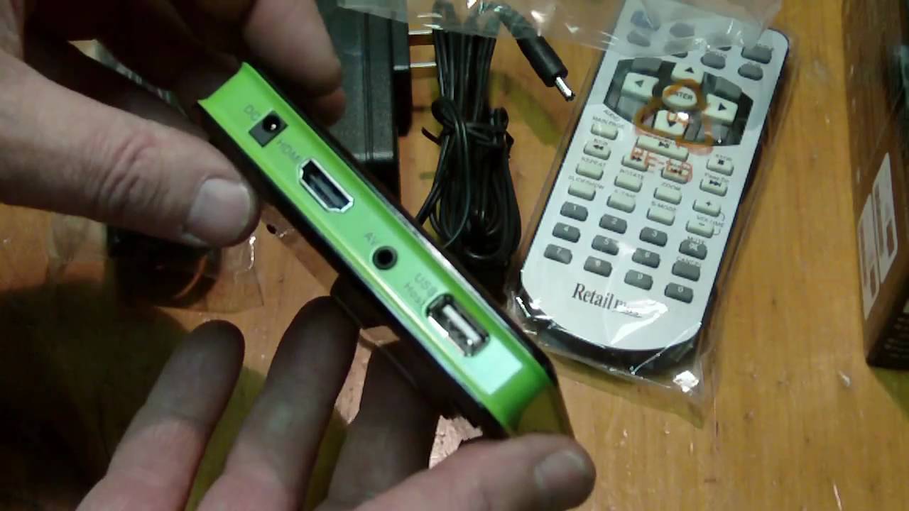 Unboxing Retail Plus HDMI Multi-Media Player Center - YouTube
