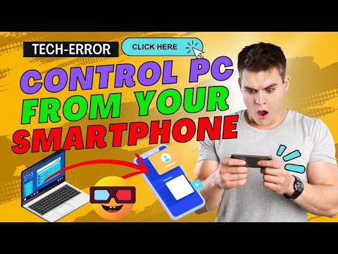 How to Control Pc from your Smartphone 2023 | apne pc ko mobile se ...