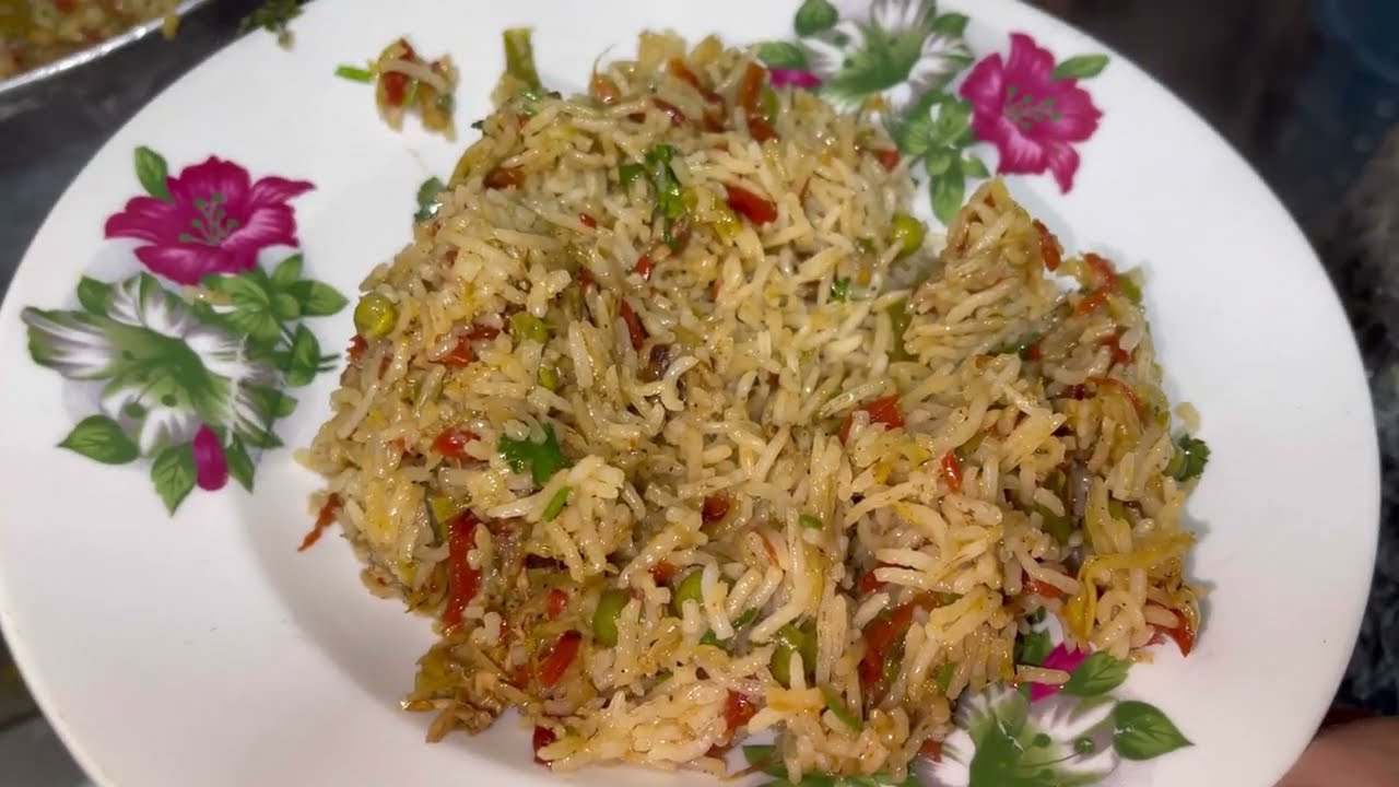 Chinese Biryani | Chicken Fried Rice | Easy Chicken Fried Rice | Fried ...