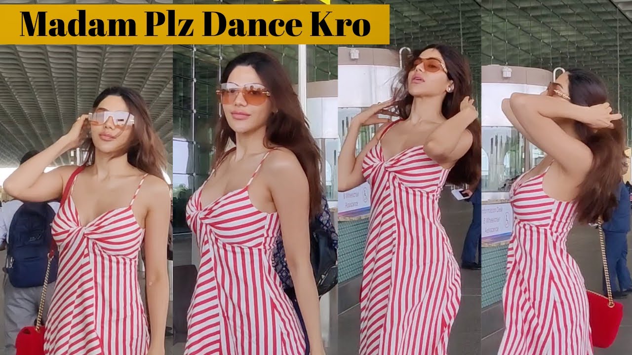 Baapre!!Baap SoO Super Kadak Nikki Tamboli Flaunts Her Huge Cleavage ...