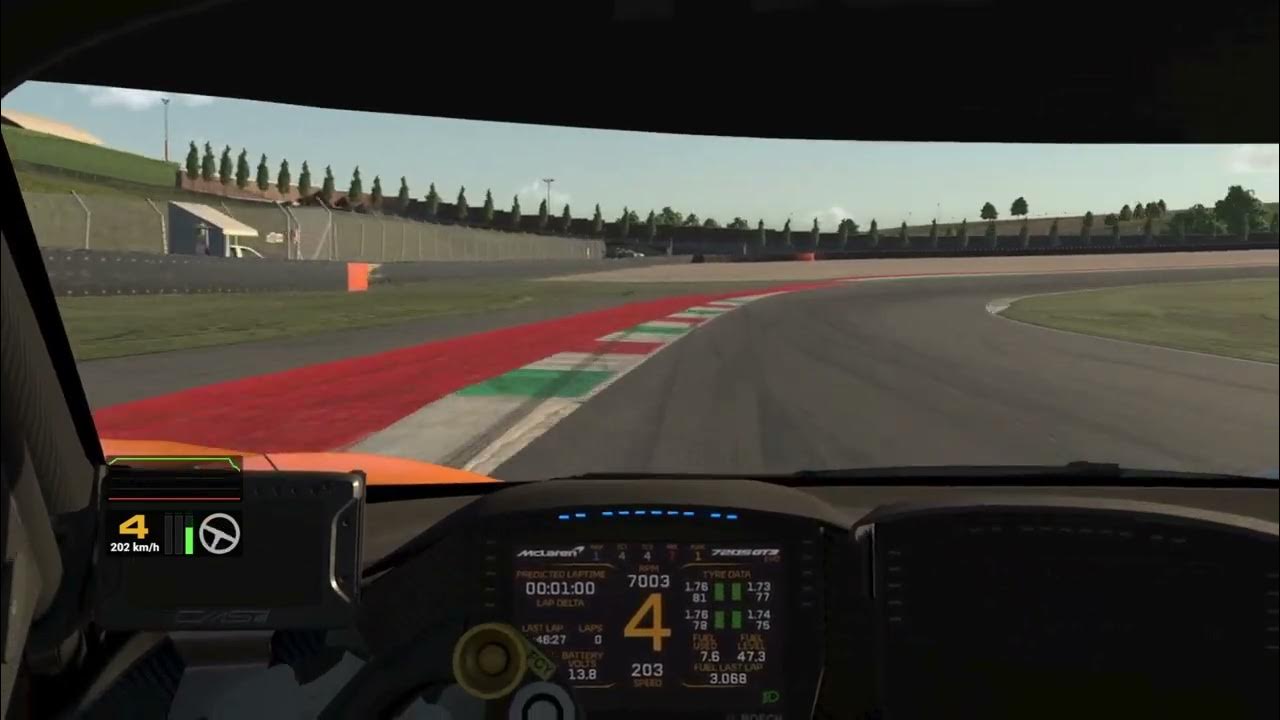 iRacing Onboard Lap: McLaren 720S GT3 EVO at Mugello 25S2 Simucube Challenge - YouTube