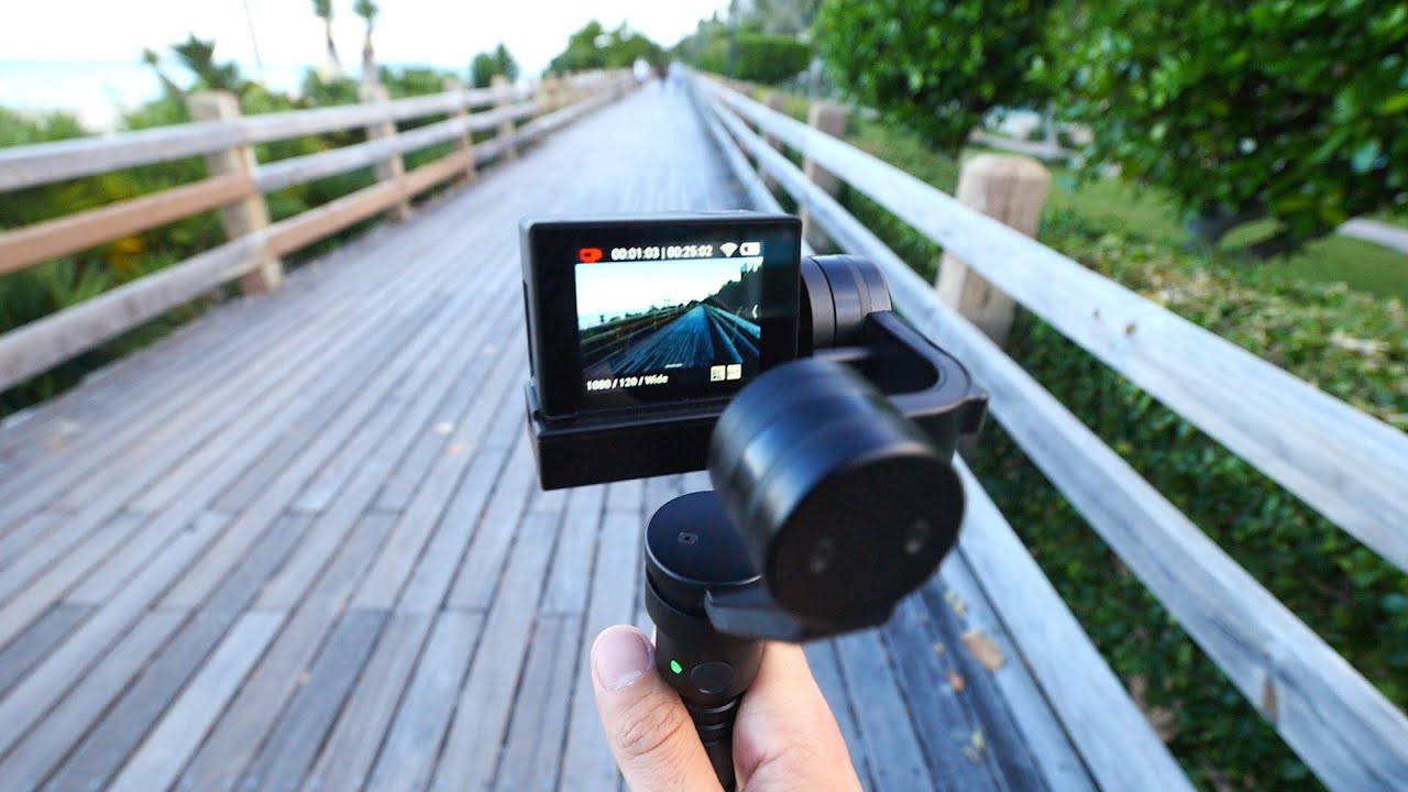 MōVI For Your GoPro - Polaroid 3-Axis Gimbal Stabilizer Review - YouTube