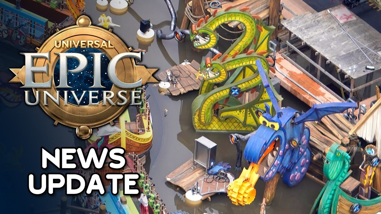Universal Epic Universe News Mega Update — MULTIPLE ANIMATRONICS, NEW ...