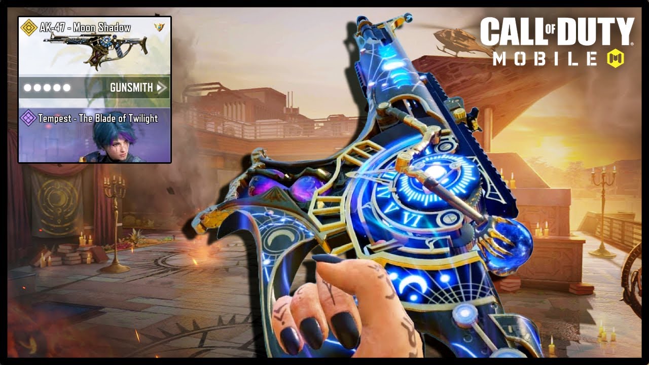 LEGENDARY AK-47 MOON SHADOW GAMEPLAY CALL OF DUTY MOBILE - YouTube