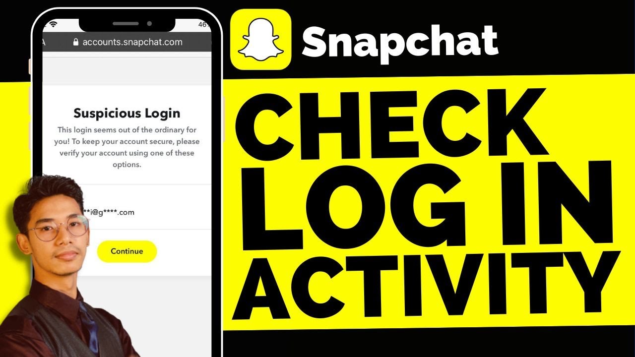 How To Check Snapchat Login Activity ! - YouTube