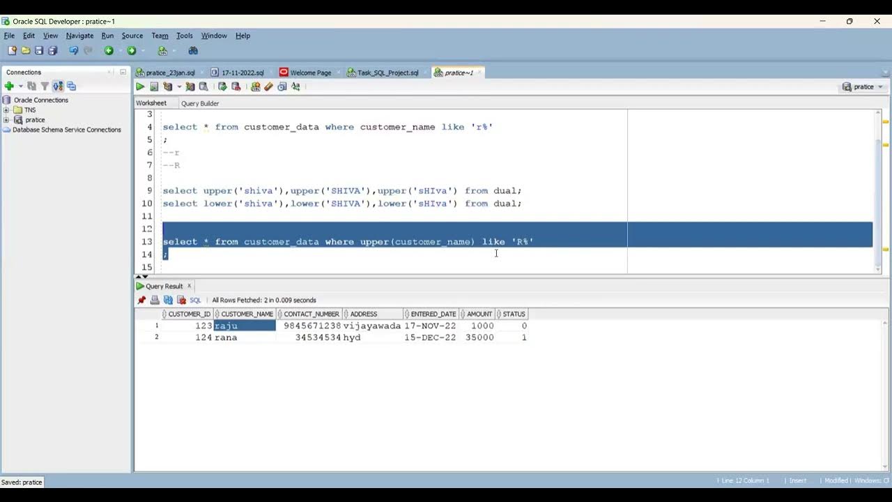 How to fetch particular data in SQL explained with realtime examples - YouTube