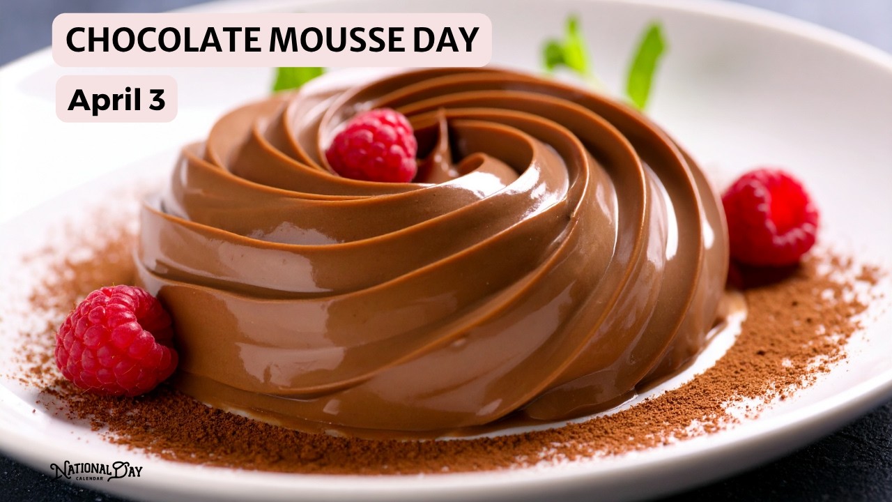 NATIONAL CHOCOLATE MOUSSE DAY | April 3 - YouTube
