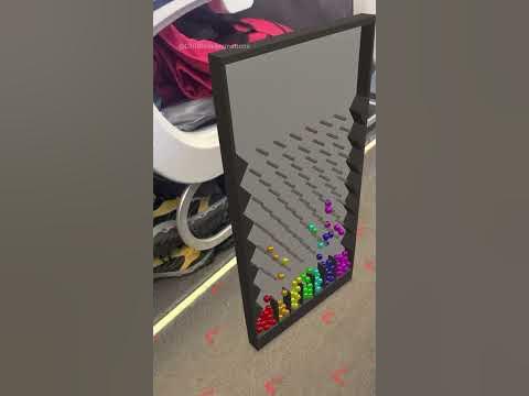 Science experiment - balls sorting machine by colors! #experiment # ...