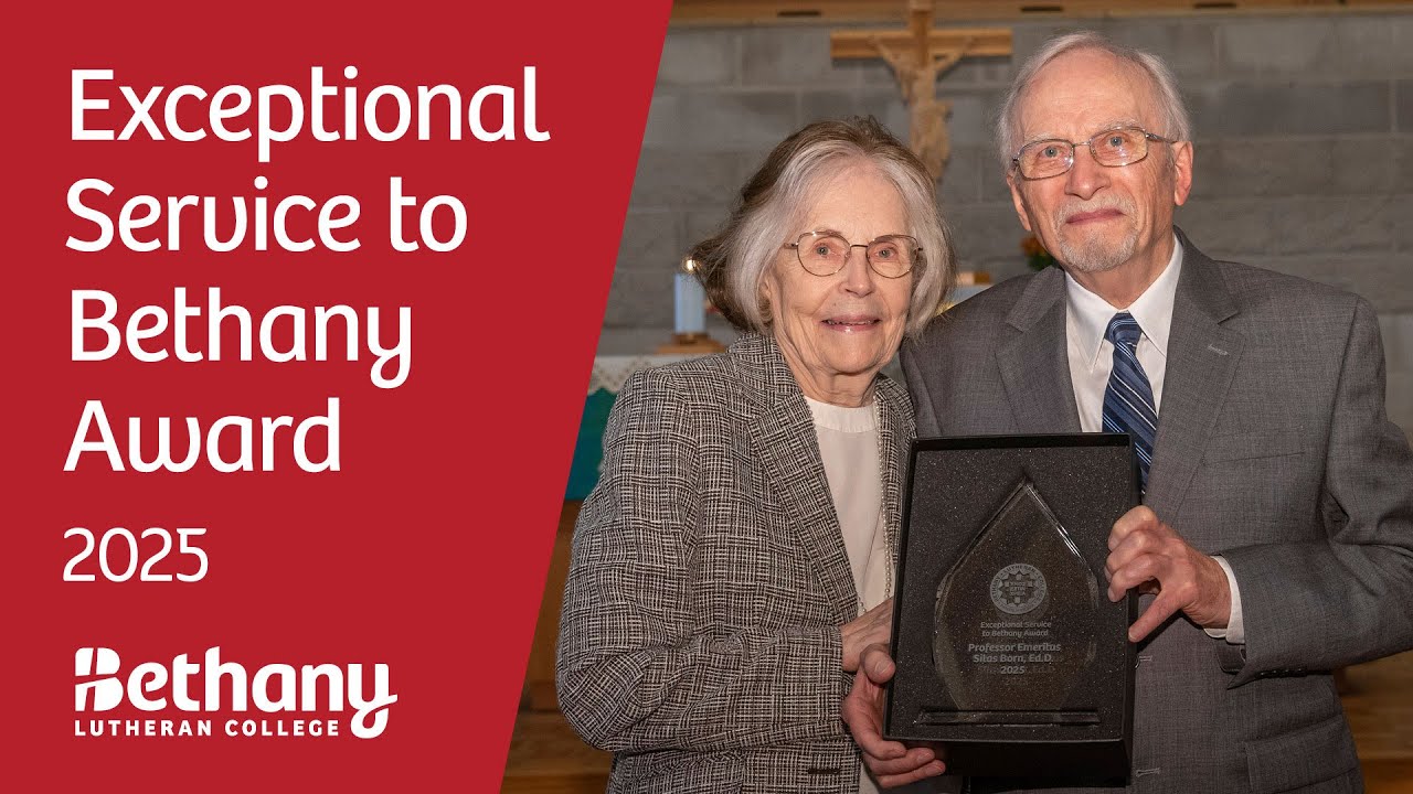 2025 Exceptional Service to Bethany Award - YouTube