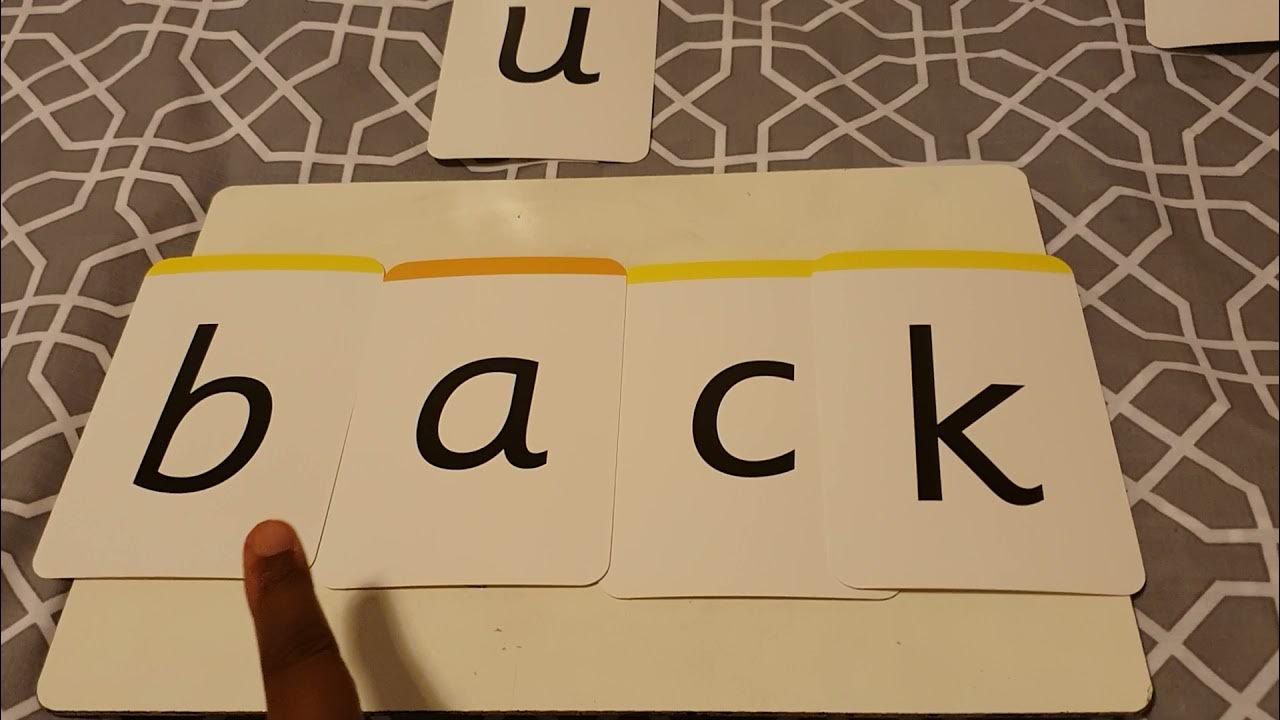 Set 1 part three 'Read Write Inc' phonics sounding out and blending cvc ...