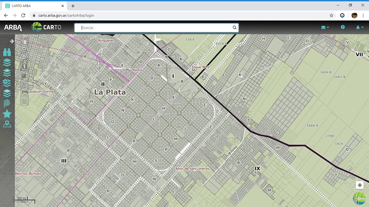 CARTO ARBA Herramientas y funcionalidades en la pantalla del Carto - YouTube
