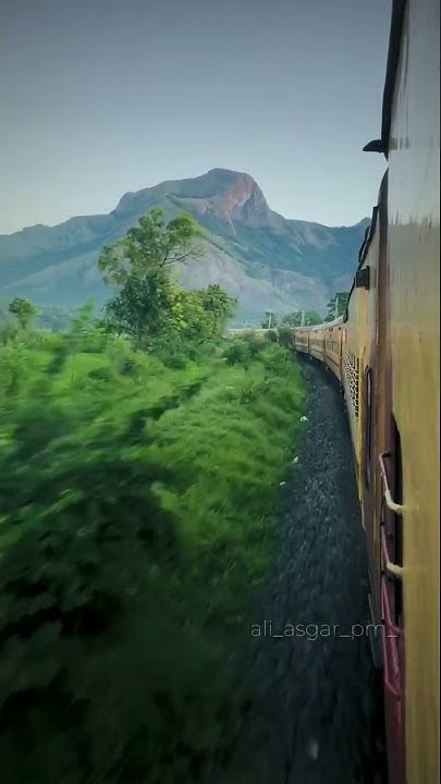PALAKKAD TO COIMBATORE TRAIN JOURNEY #palakkad #coimbatore #walayar #walayartrain - YouTube