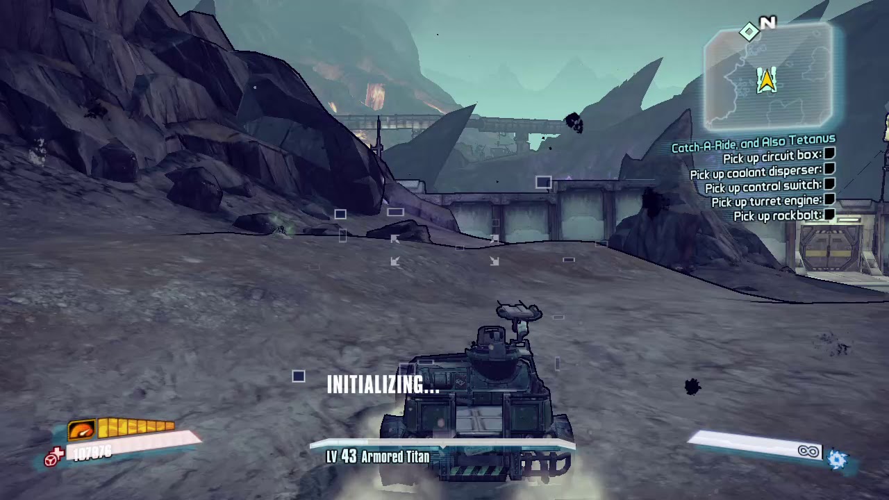 Borderlands 2 get off the road Hyperion loader - YouTube