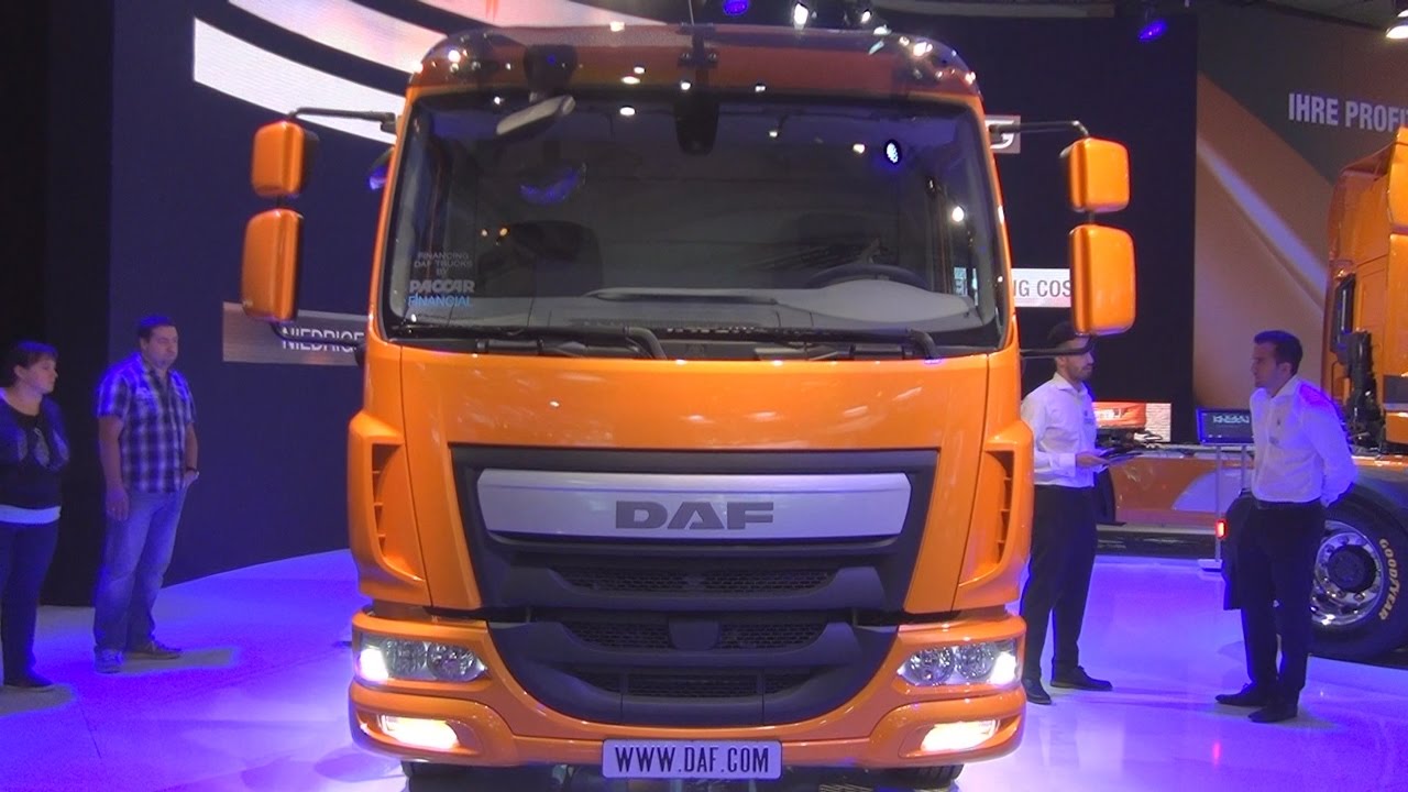 DAF LF 210 FA 12T Chassis Truck (2017) Exterior and Interior in 3D ...