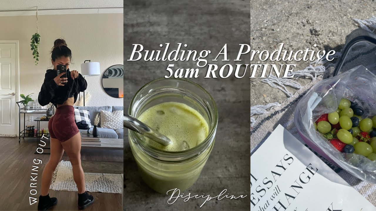 building a productive morning routine | growing discipline, finding ...