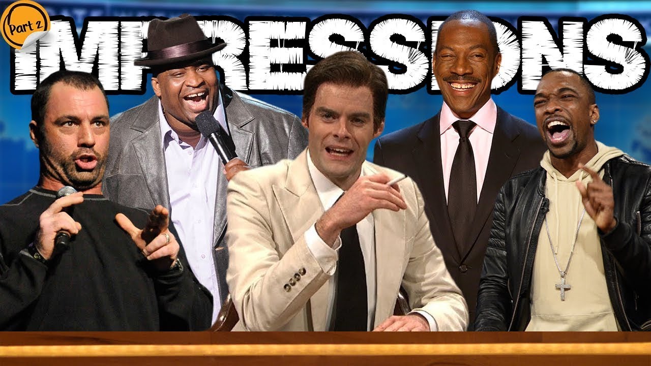 Comedians Doing Impressions (Part 2) - YouTube