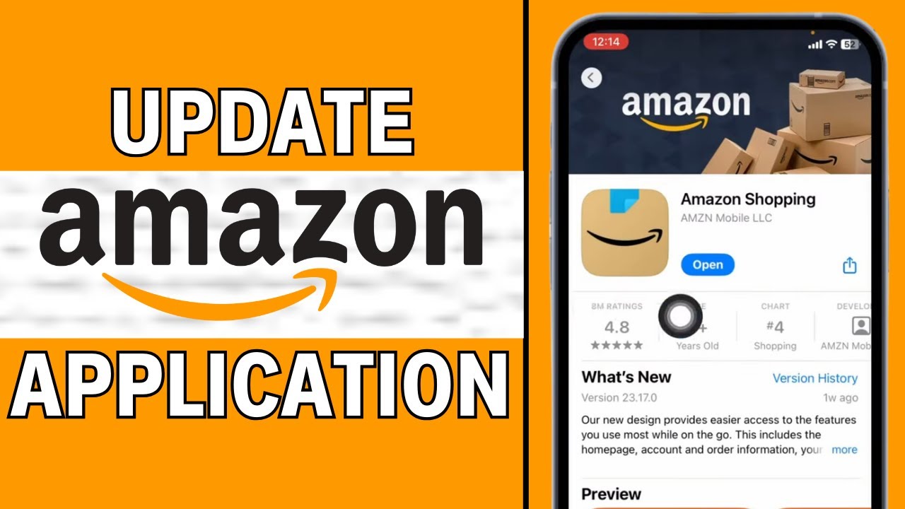 How to Update Your Amazon App 2024 (Android/IOS) - YouTube