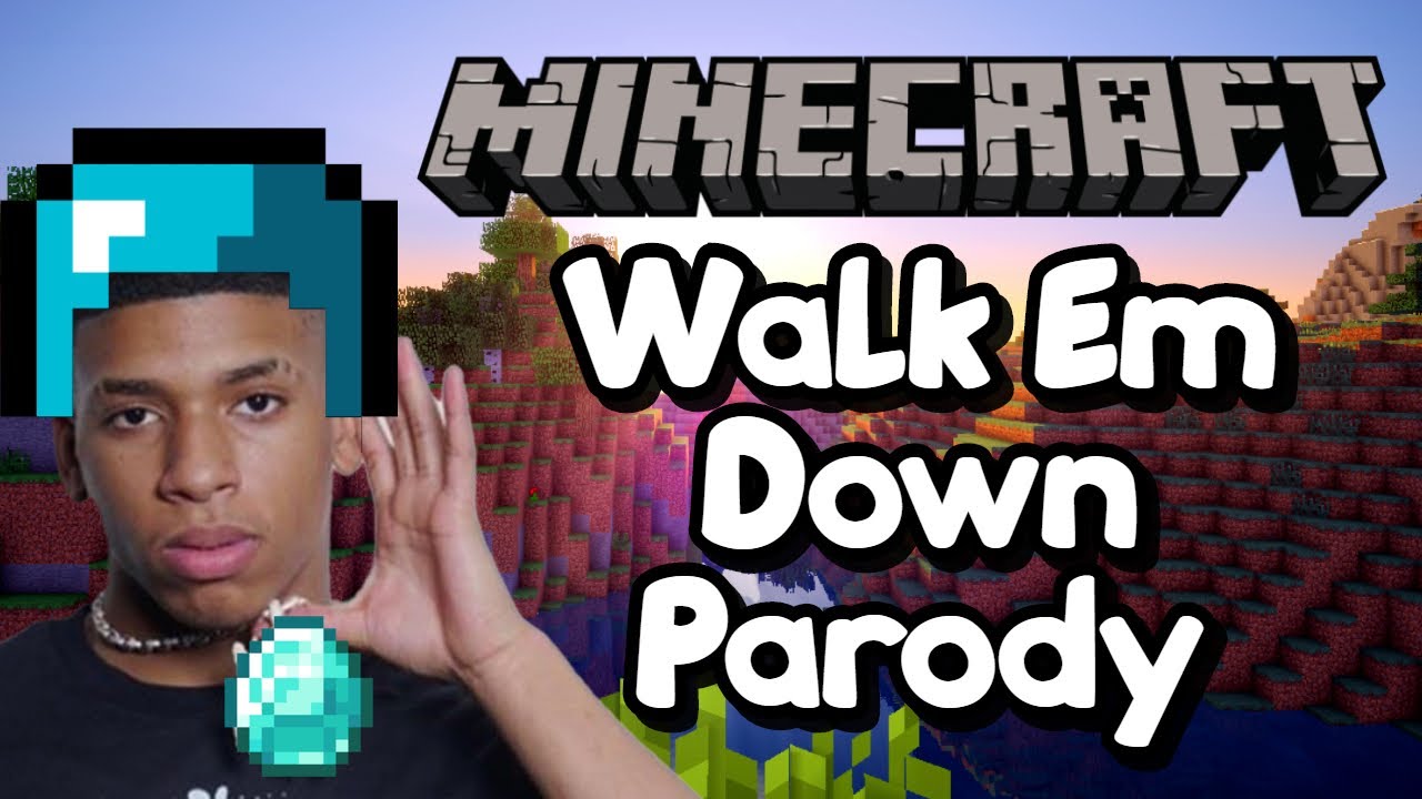 NLE Choppa - Walk Em Down (MINECRAFT PARODY) - YouTube