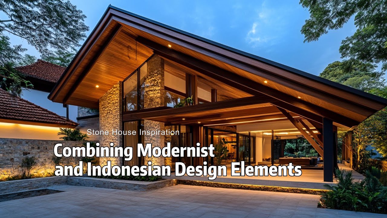 Stone House Inspiration: Combining Modernist and Indonesian Design ...