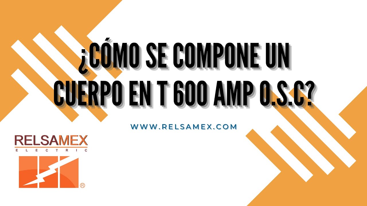 Cuerpo en T completo - Relsamex Electric - YouTube