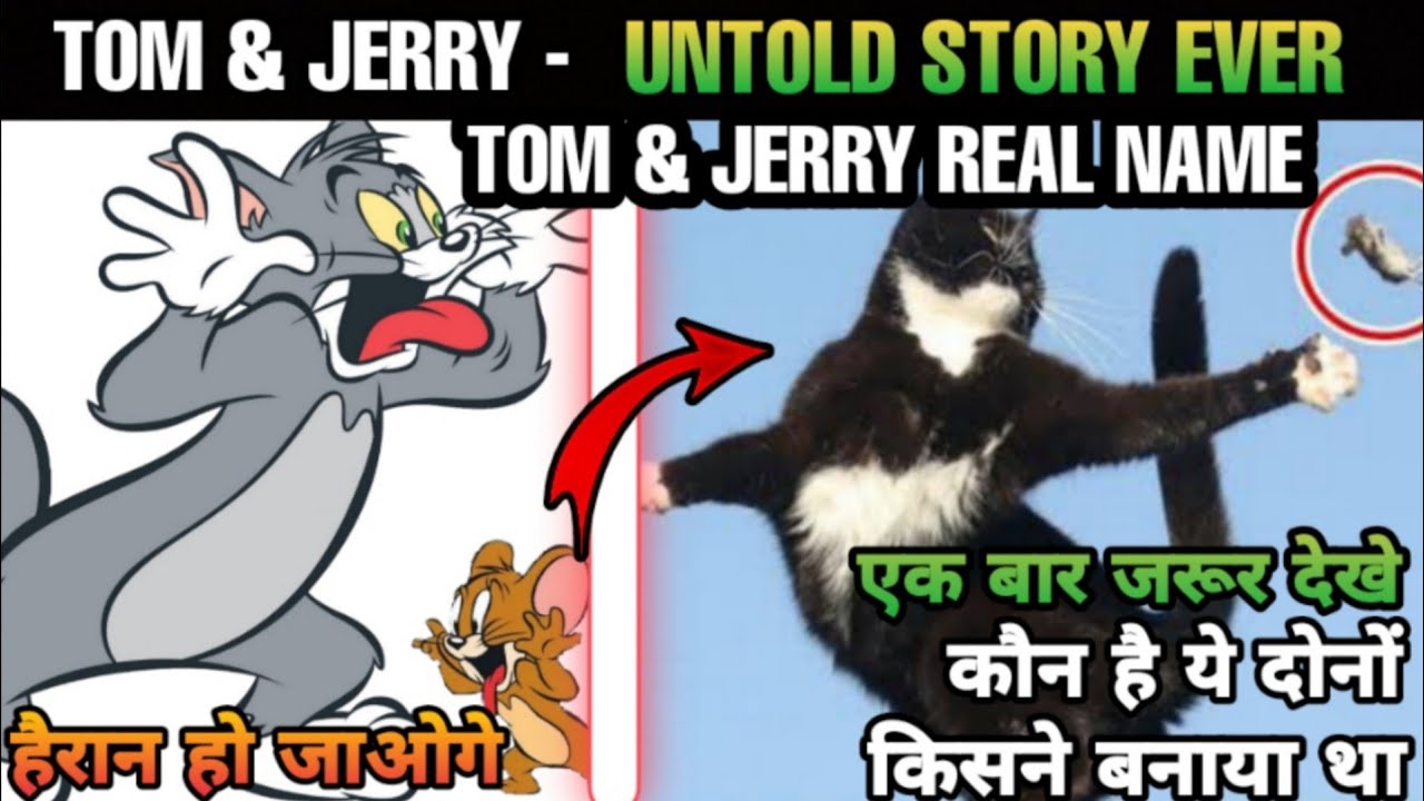 Real Life Story Of Tom And Jerry || Story Of Tom And Jerry || Untold ...