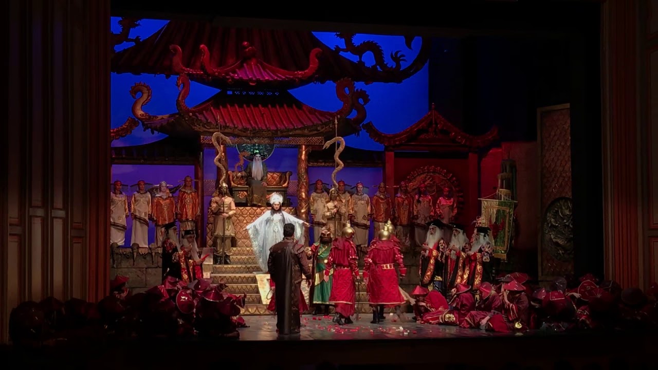 TURANDOT THE RIDDLE SCENE, MEHLIKA KARADENIZ BILGIN & EFE KISLALI - YouTube