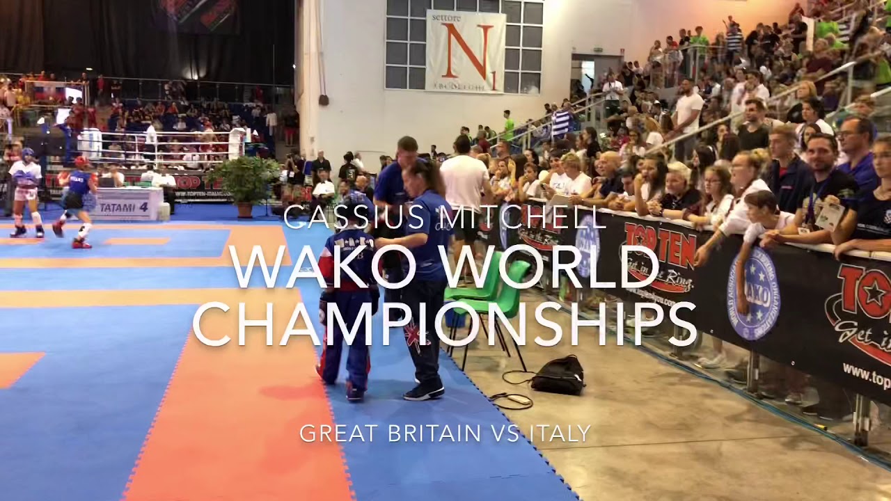 WAKO Worlds - Cassius Mitchell - YouTube