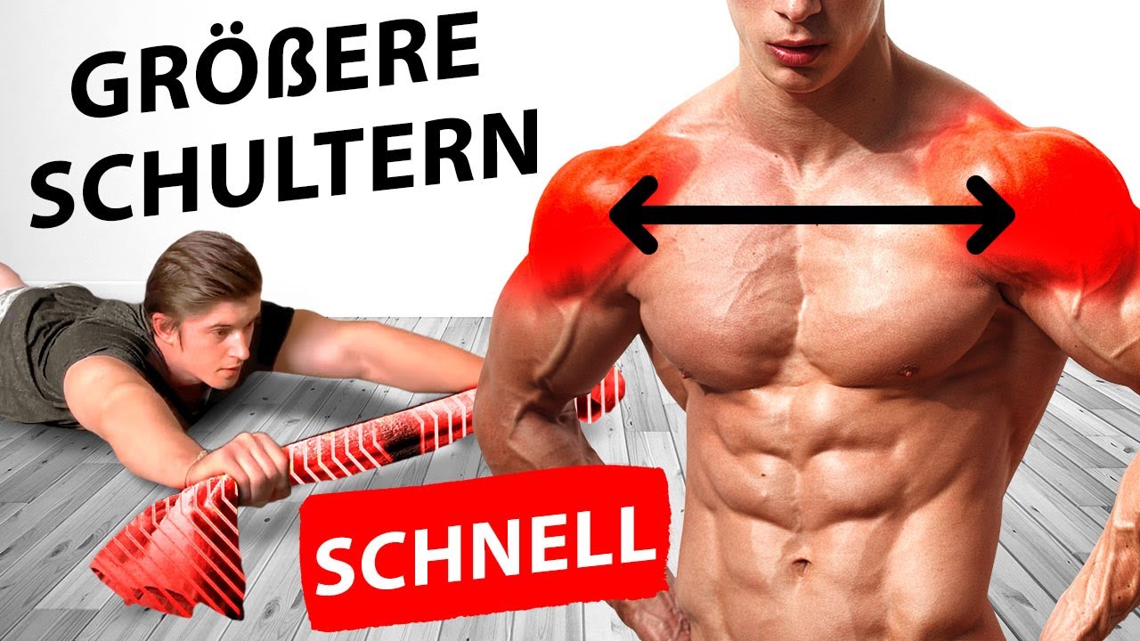 Runde Schultern und ein breites Kreuz in nur 10 Minuten ...