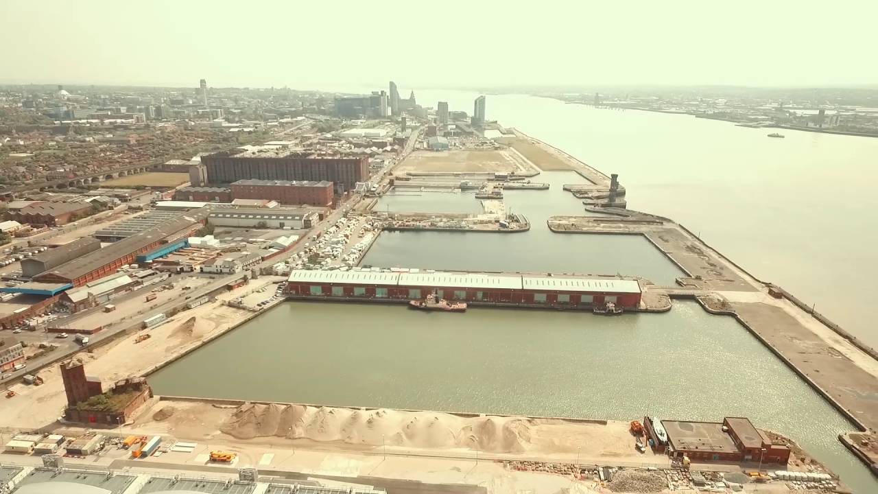 Liverpool Docks, Drone Footage - YouTube