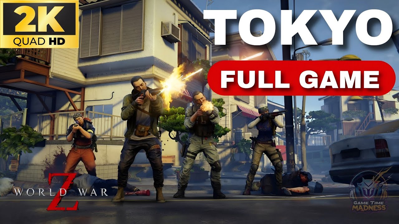 WORLD WAR Z AFTERMATH - Tokyo | FULL EPISODE | Полное прохождение | NO ...