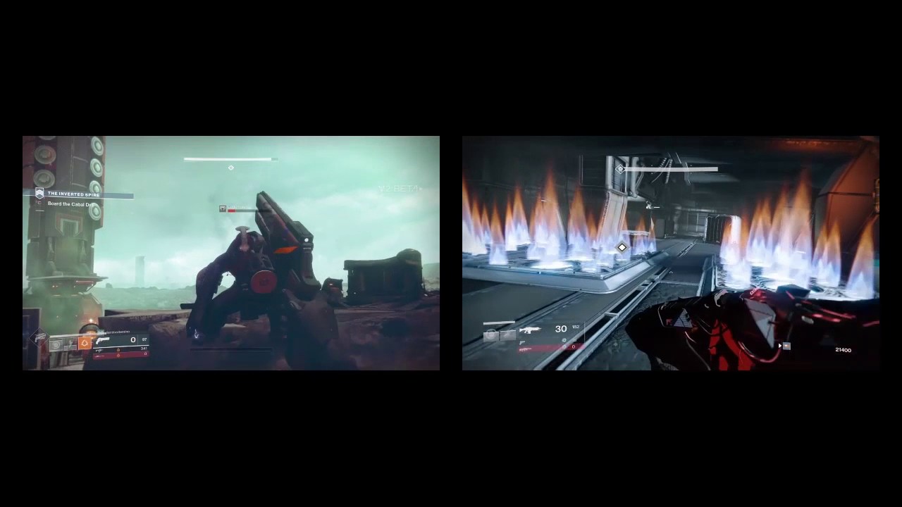 Destiny VS Destiny 2 Strike - YouTube