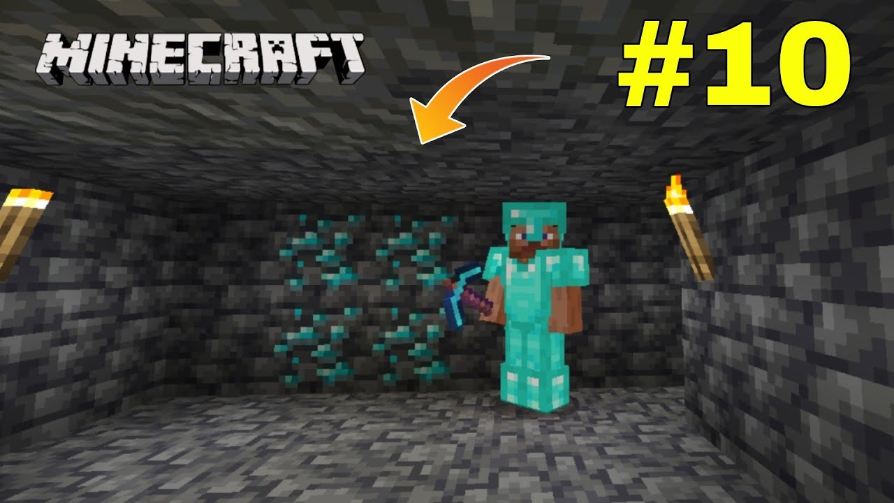 ULTIMATE DIAMOND MINE TRICK | MINECRAFT GAMEPLAY - YouTube