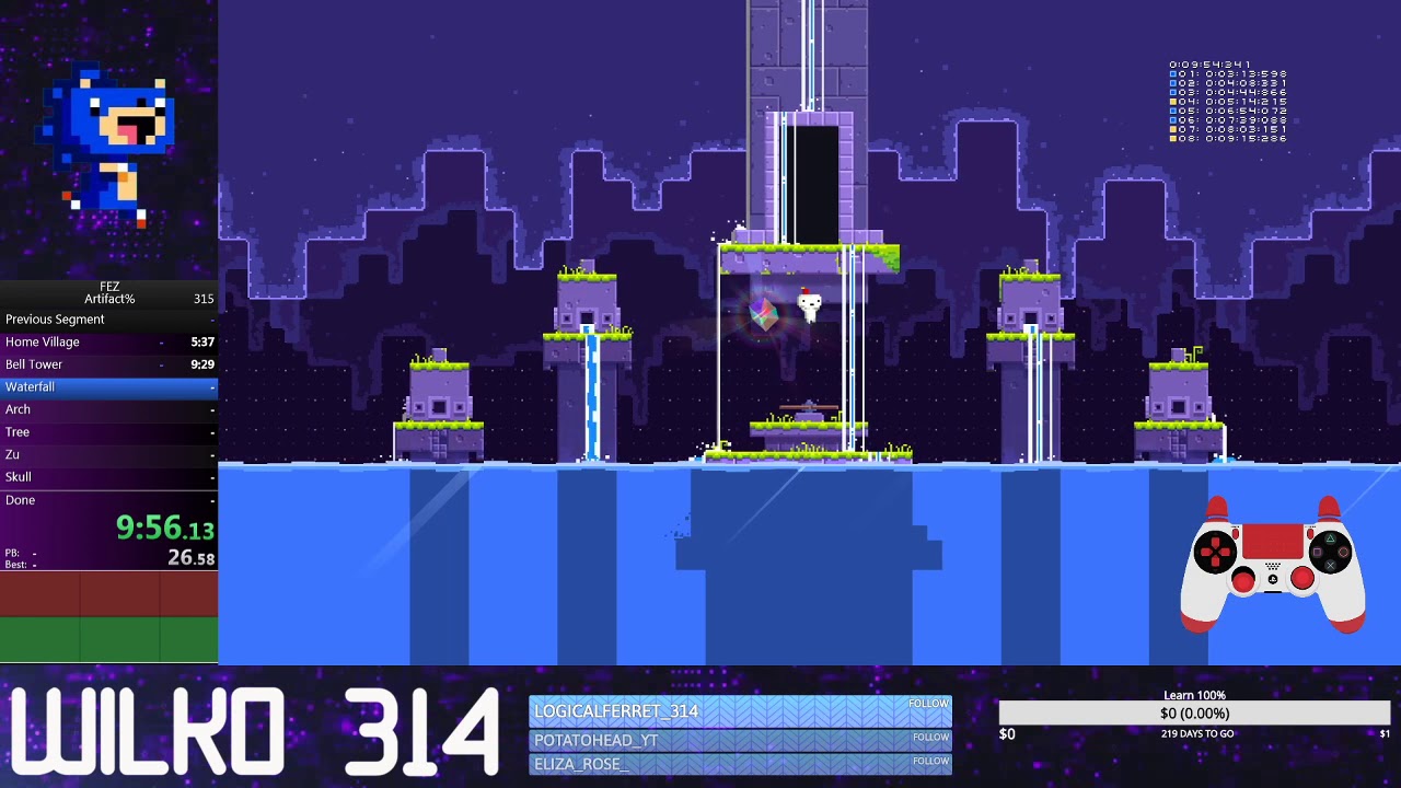 Fez - Artifact% in 37:41 (Former WR) - YouTube