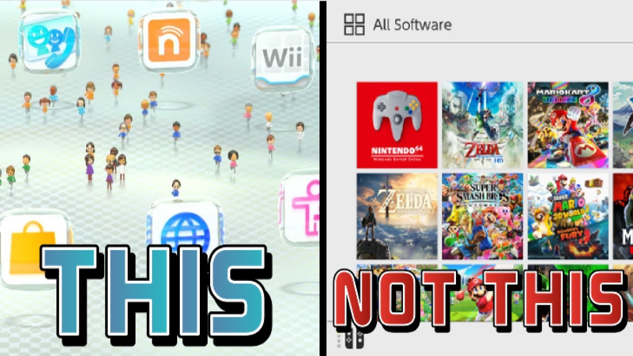 The Wii U was more charming than the Switch will ever be... (Wii U ...