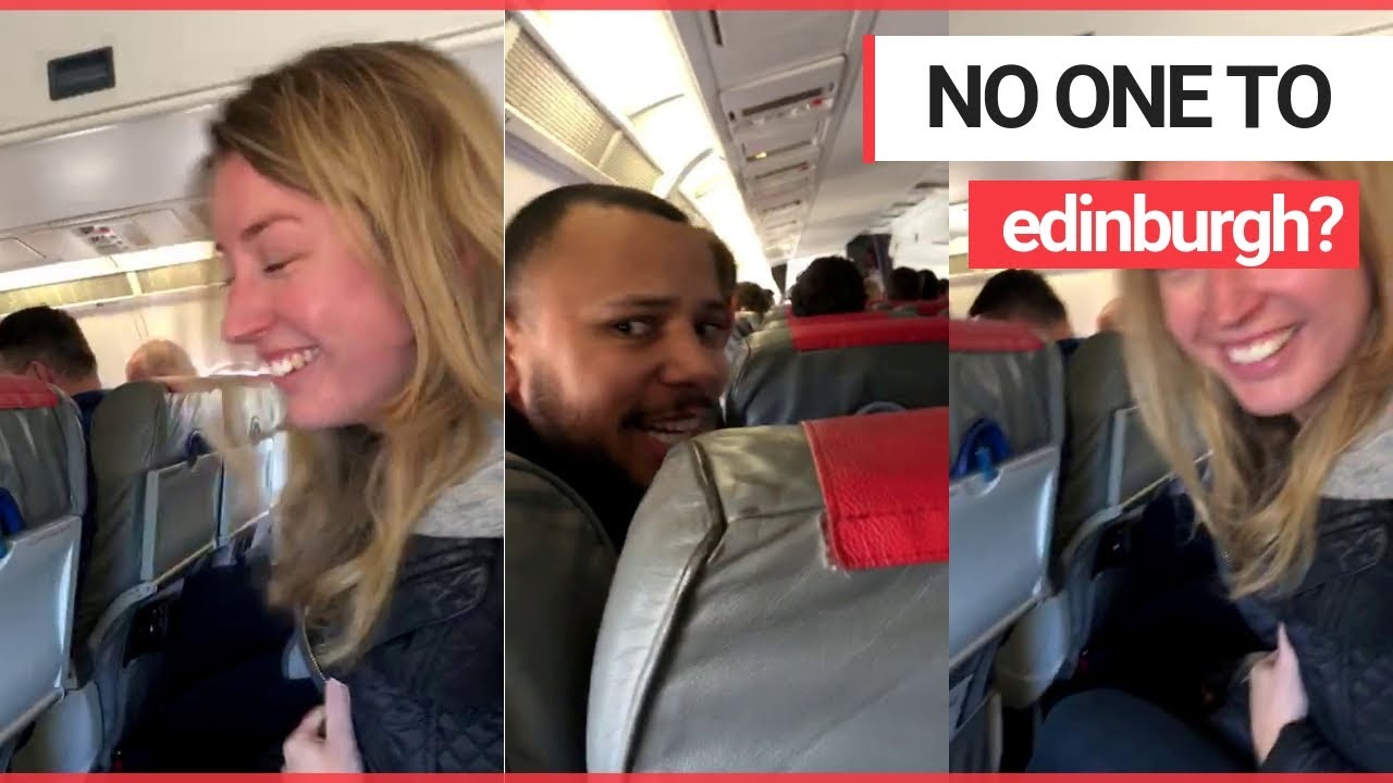 Hilarious moment a baffled airline worker realised a flight landed in ...