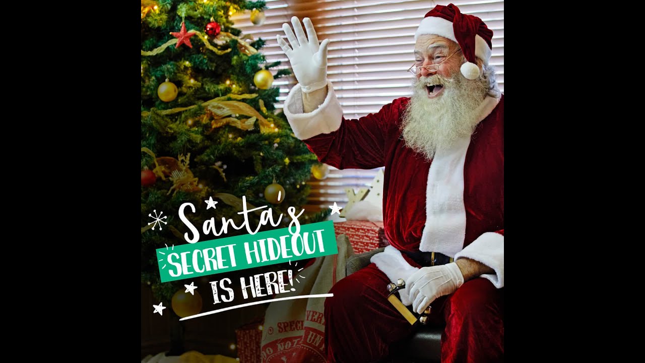 Santa's Secret Hideout! - YouTube