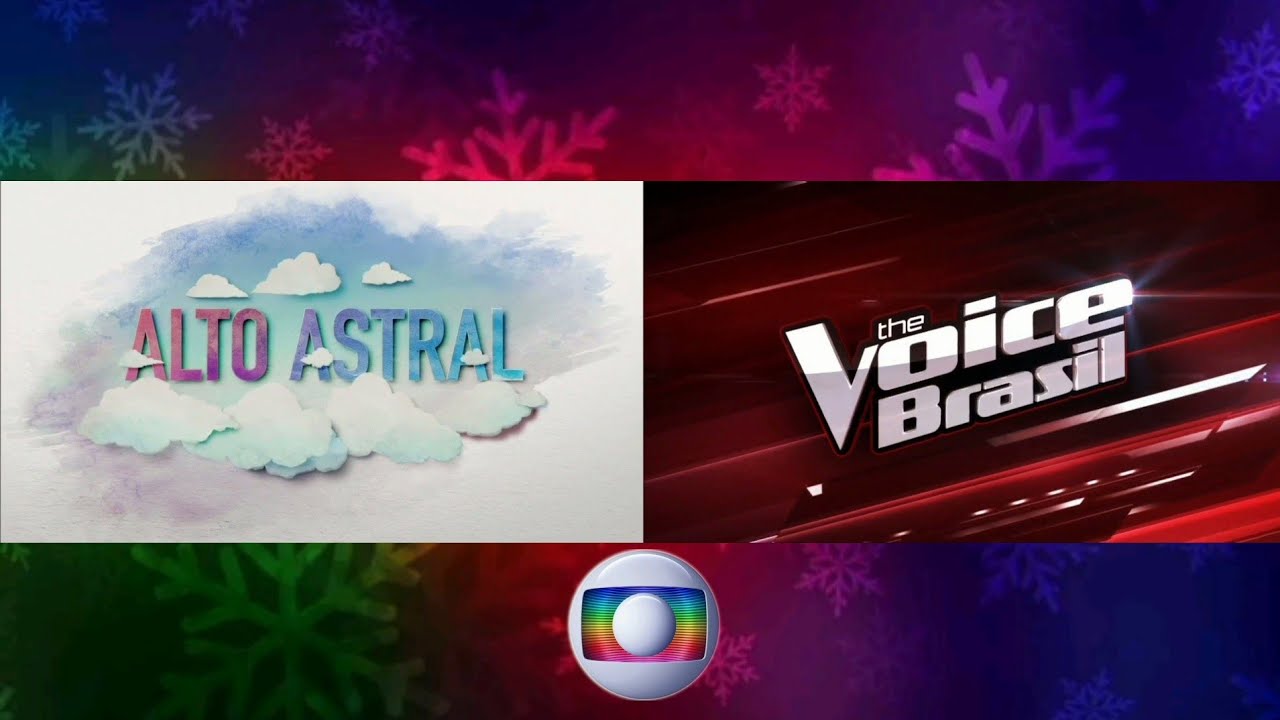 Intervalos entre Alto Astral e The Voice Brasil | Globo (11/12/2014 ...