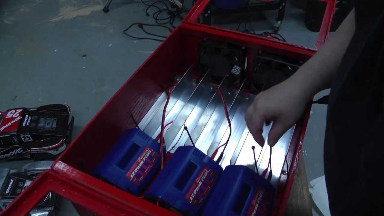 Traxxas RC Battery Field Charger Box - YouTube
