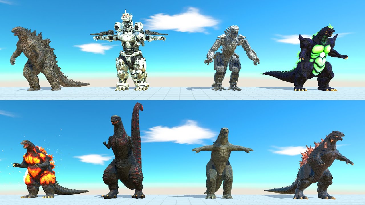 Team Godzilla; Super godzilla VS Team Shin Godzilla; Gojira - Animal ...