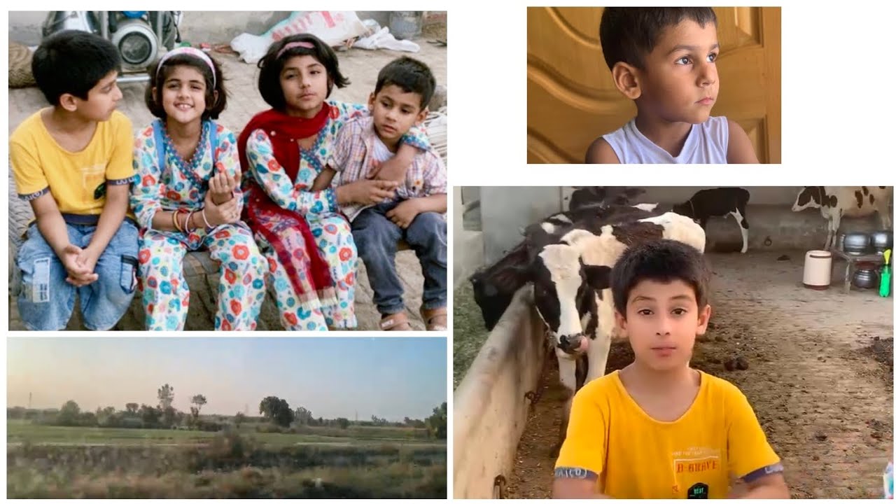 Aj hum gy gaon 😃 /Vlog 2/Moona/Adeeba/Hanan/Abdul Rehman/Muhammad khan ...